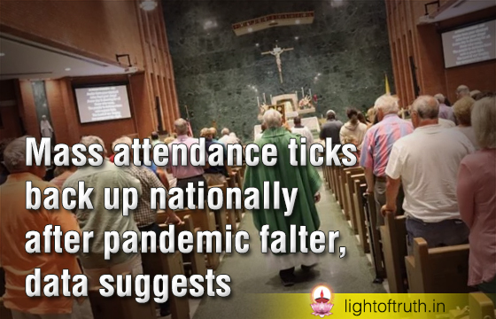 Mass attendance ticks back up nationa-lly after pandemic falter, data ...