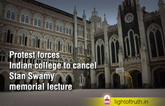 Protest forces Indian college to cancel Stan Swamy memorial lecture ...